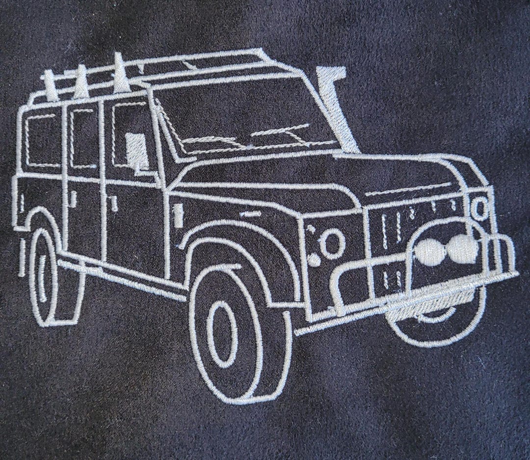 Embroidery File Land Rover - Etsy