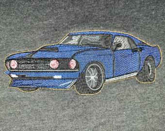 Ford Mustang Car 2 Machine Embroidery Design Pattern 4 Sizes - Etsy