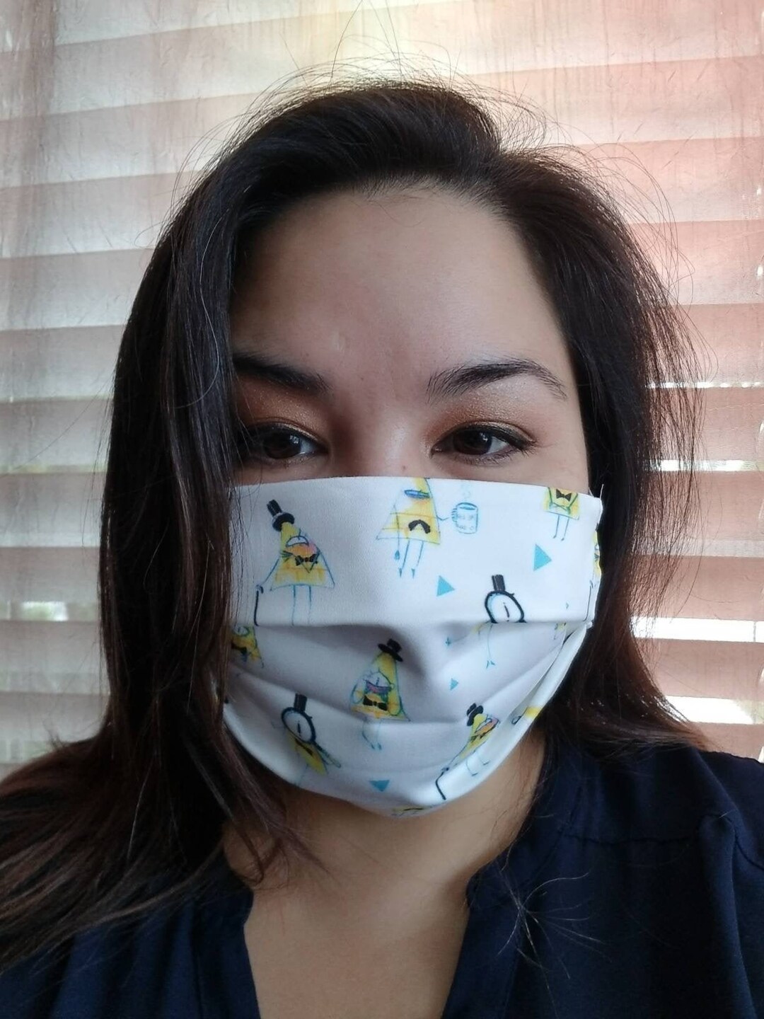 Evil Triangle-fabric Mask - Etsy