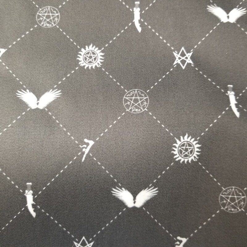 Supernatural Fabric - Etsy
