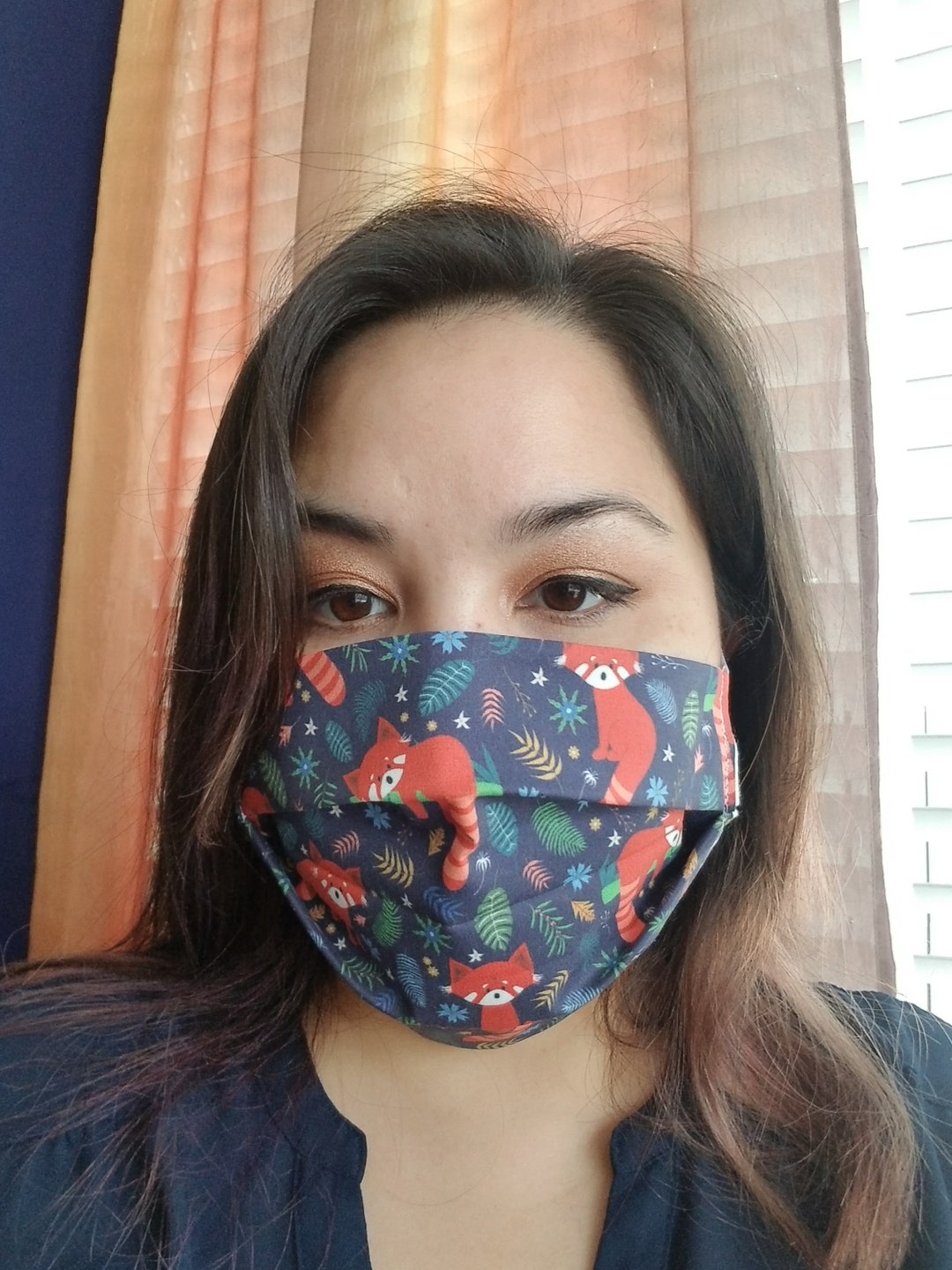 Inquisitive Red Pandas-fabric Mask - Etsy