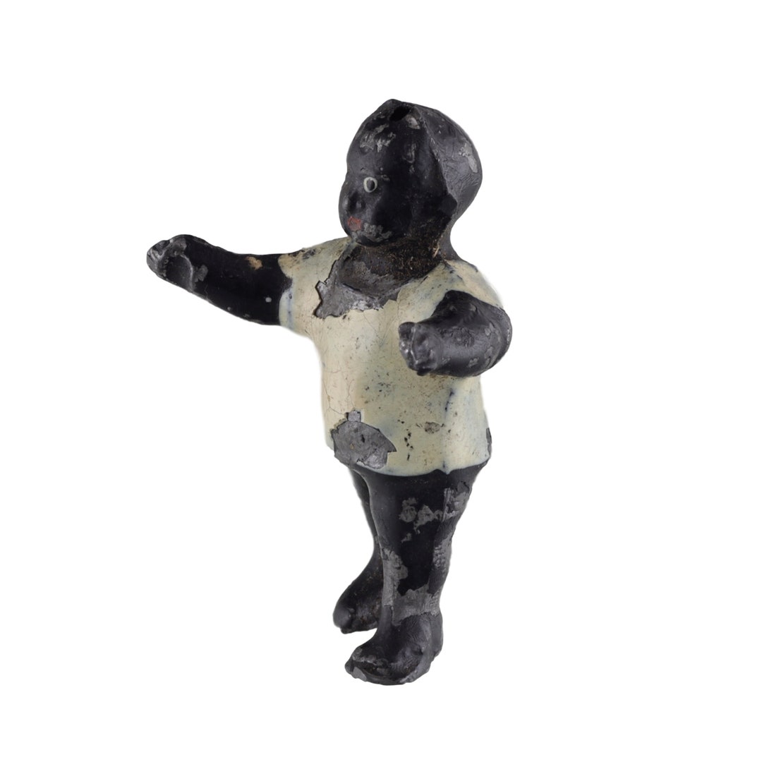 Miniature Lead Figure Black STANDING BABY Doll Figure STODDART 1916-32 ...