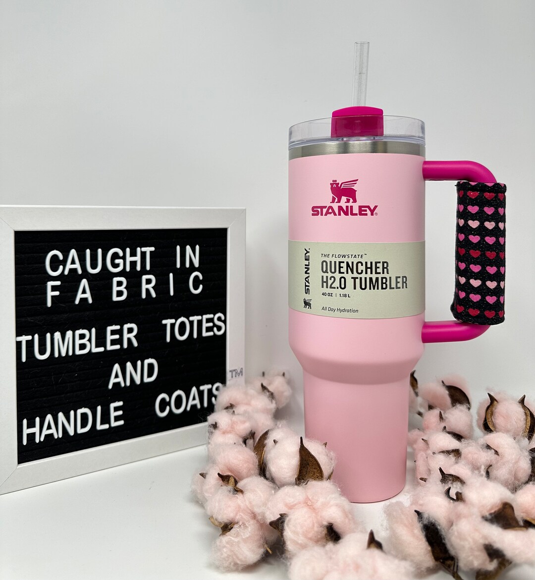 Stanley Accessory for 40 Oz/30oz/64oz Valentine Glitter Hearts TUMBLER ...