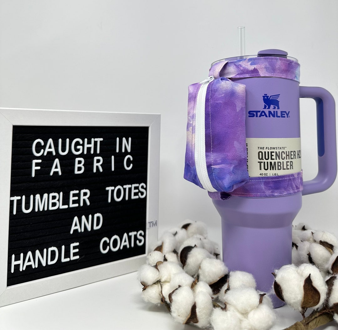 Stanley 40 Ounce Lavender Watercolors Tumbler Zippered Pouch, Tumbler ...