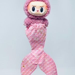 LABUBU Mermaid Tail, Handmade Labubu Clothes, Labubu Outfit, Doll ...