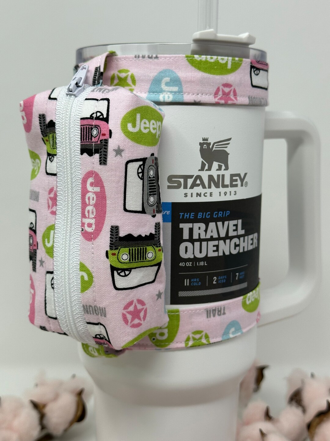 Stanley 40 Ounce Tumbler Zippered Pouch, Tumbler Backpack, Tumbler ...