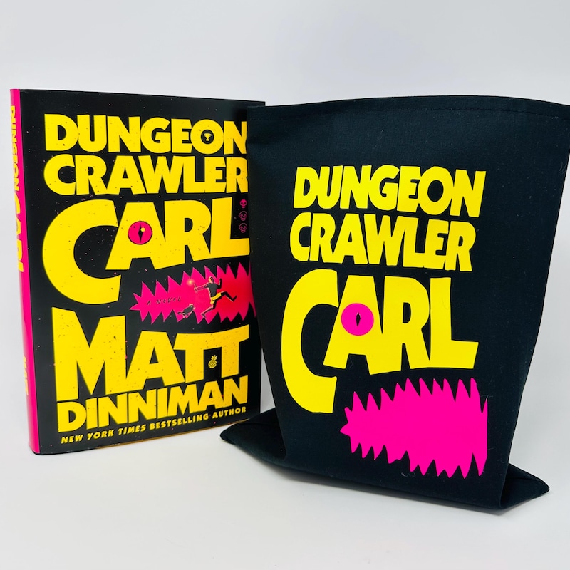 Dungeon Crawler Carl Book Cover - Etsy