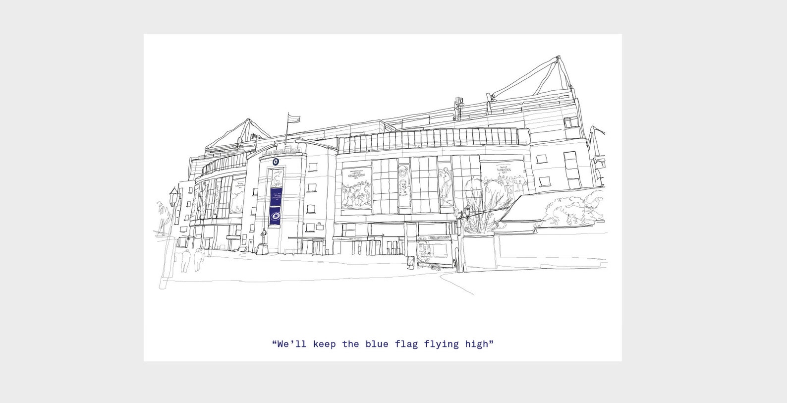 Chelsea Stadium Print - Stamford Bridge - Etsy