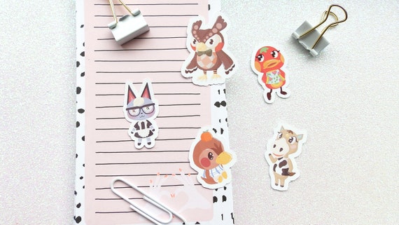Animal Crossing New Horizons sticker set villagers of | Etsy