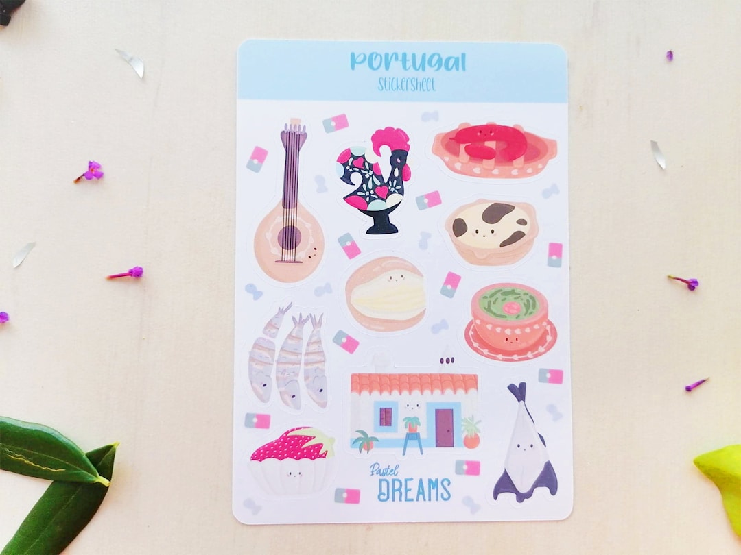 Portugal Sticker Set| Portugal Stickers | Algarve Stickers |portugal ...