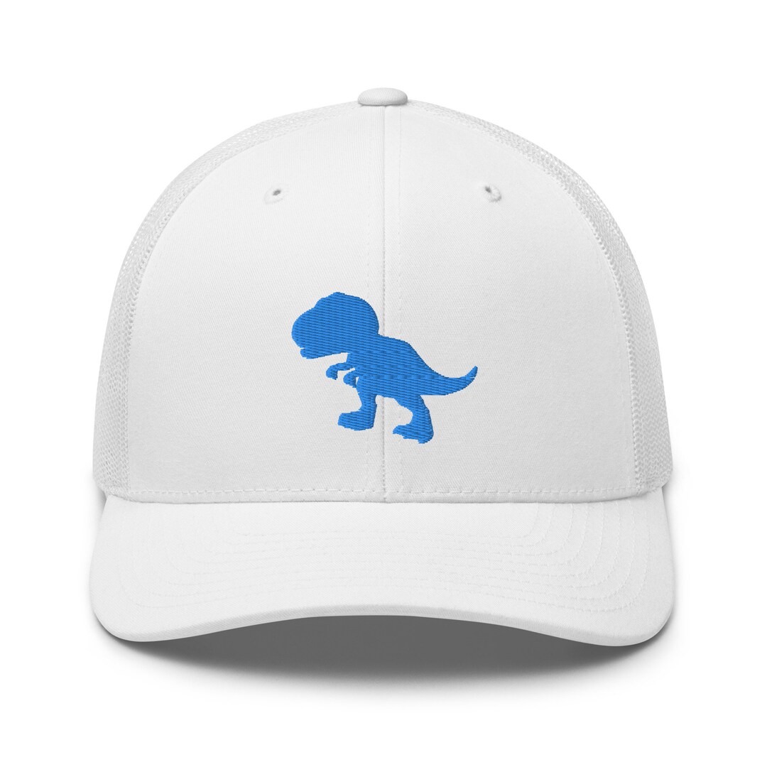 Dinostoreco Light Blue T Rex Snap Back Hat - Etsy