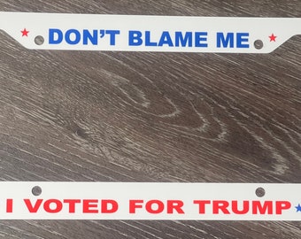 Trump License Plate - Etsy