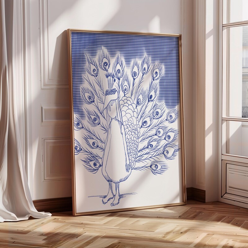 Pavo real - Etsy España
