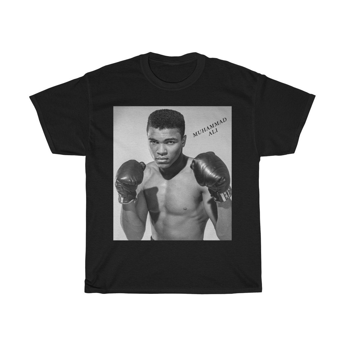 Muhammad Ali Design Vintage Aesthetic Premium Unisex Crew Neck T-shirt ...