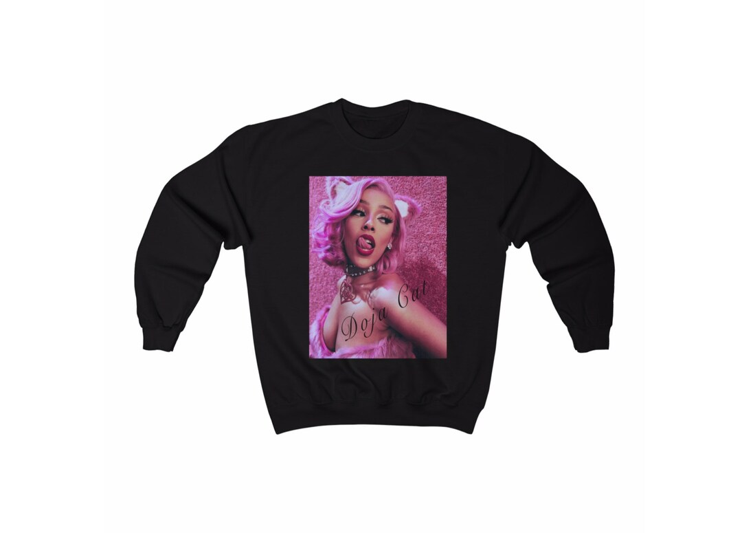 Doja Cat Design Aesthetic Premium Crew Neck Unisex Pullover Sweatshirt ...