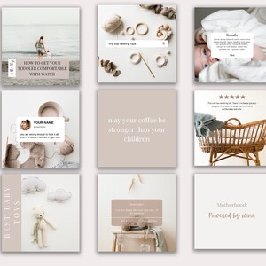 15 Mom Blogger Instagram Templates Templates for Instagram - Etsy