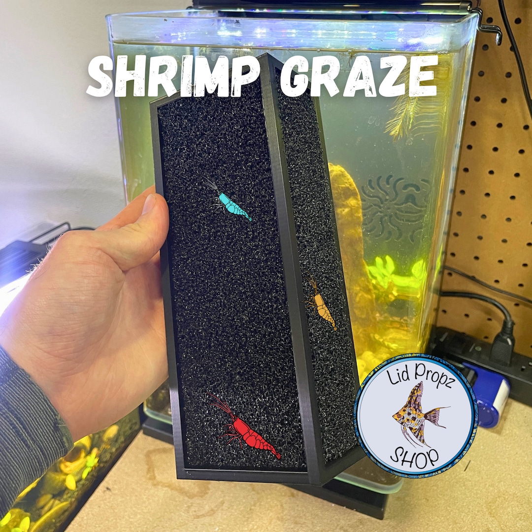 Shrimp Grazing Filter Cover: Fluval Flex/spec Aquarium, 3D Printedfree ...