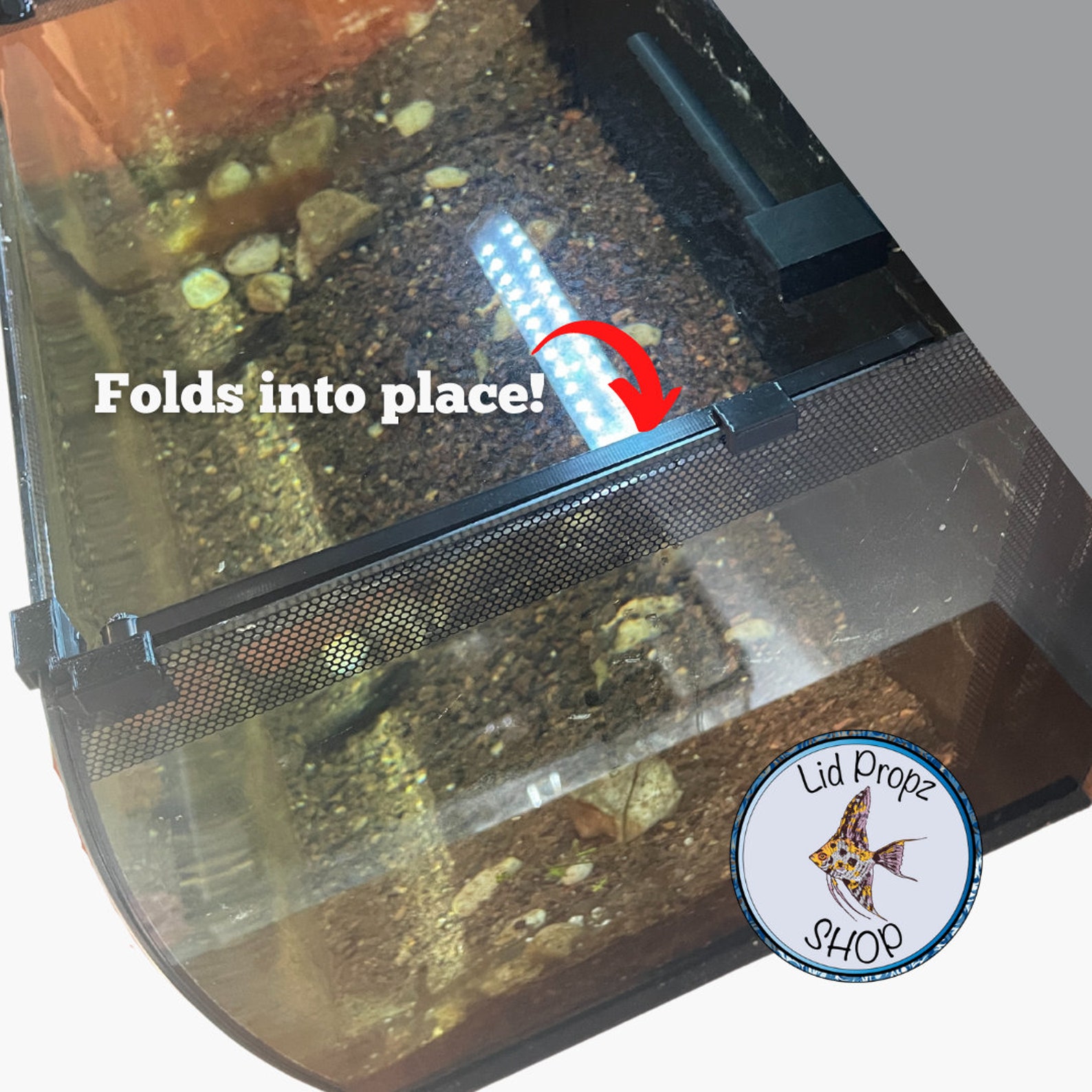 Foldable Lid Props for Fluval Flex Aquariums Fits ALL FLEX | Etsy