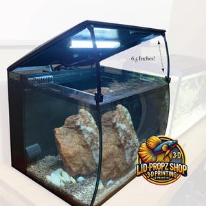 Aquarium Hood Prop: Fluval Flex Lid Support (set of 2)FREE SHIPPING! - Etsy