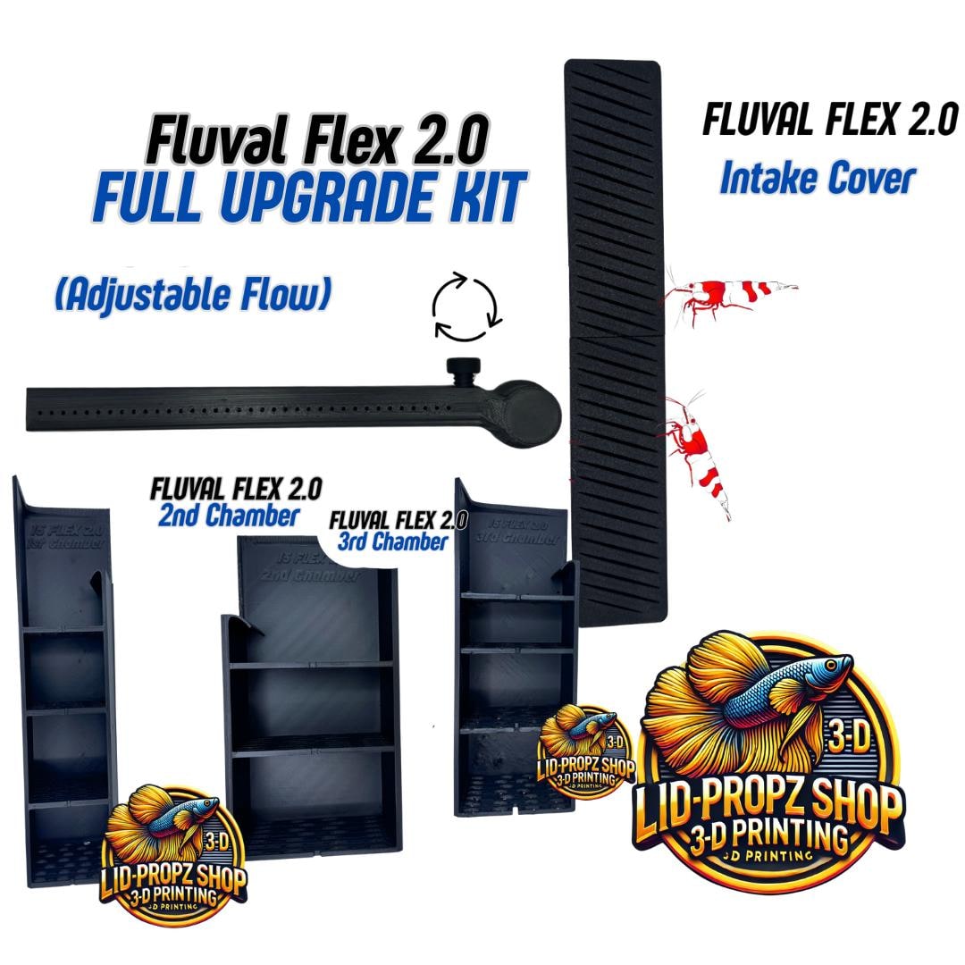 Fluval Flex 2.0 FULL UPGRADE KIT. All Improvements Needed. 3 Chamber ...