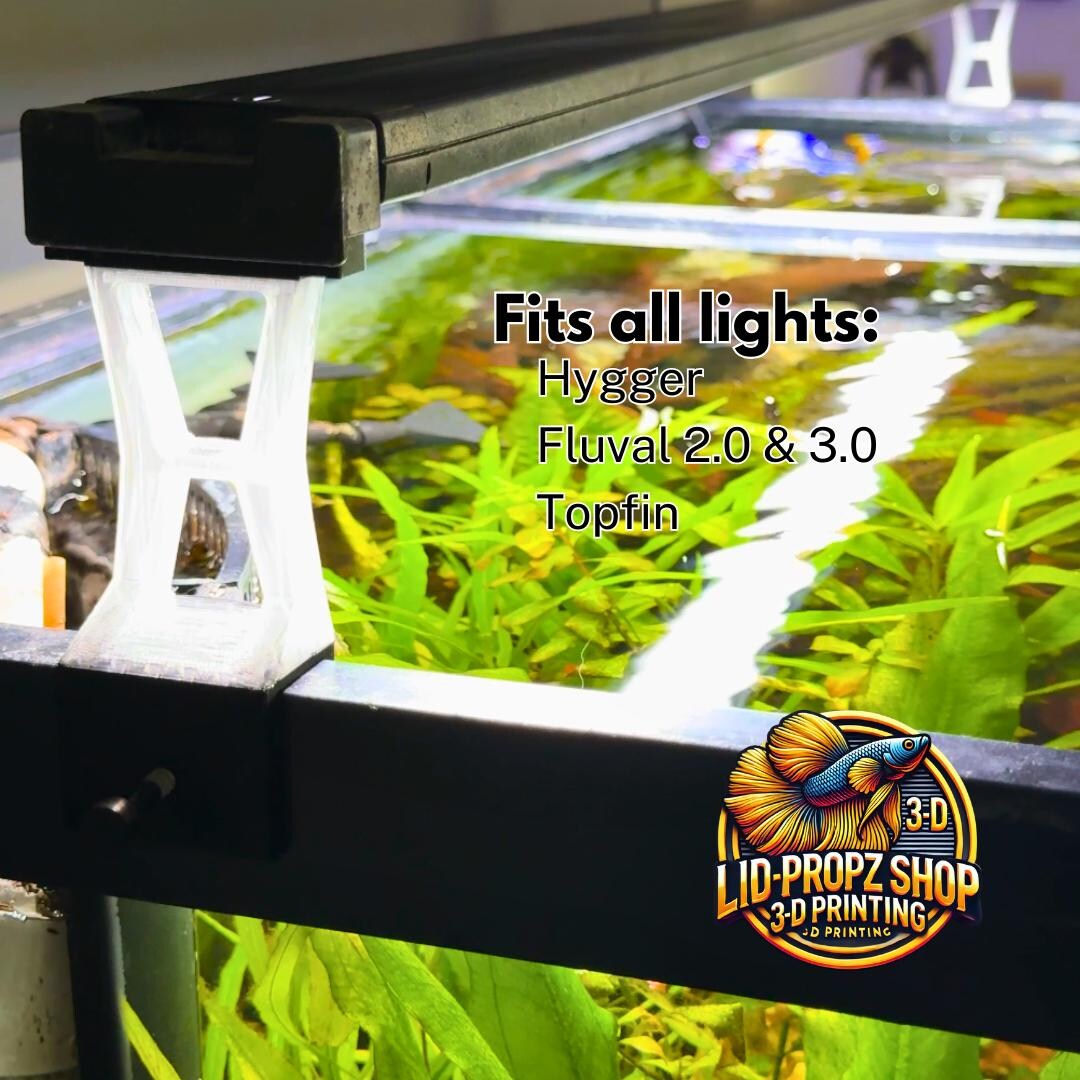 Aquarium Light Riser: Universal Fit, Wire Bracket Lightsfree SHIPPING ...