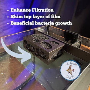 Snorkel Intake for Fluval Flex, Cover SET or Single, Covers Bottom ...