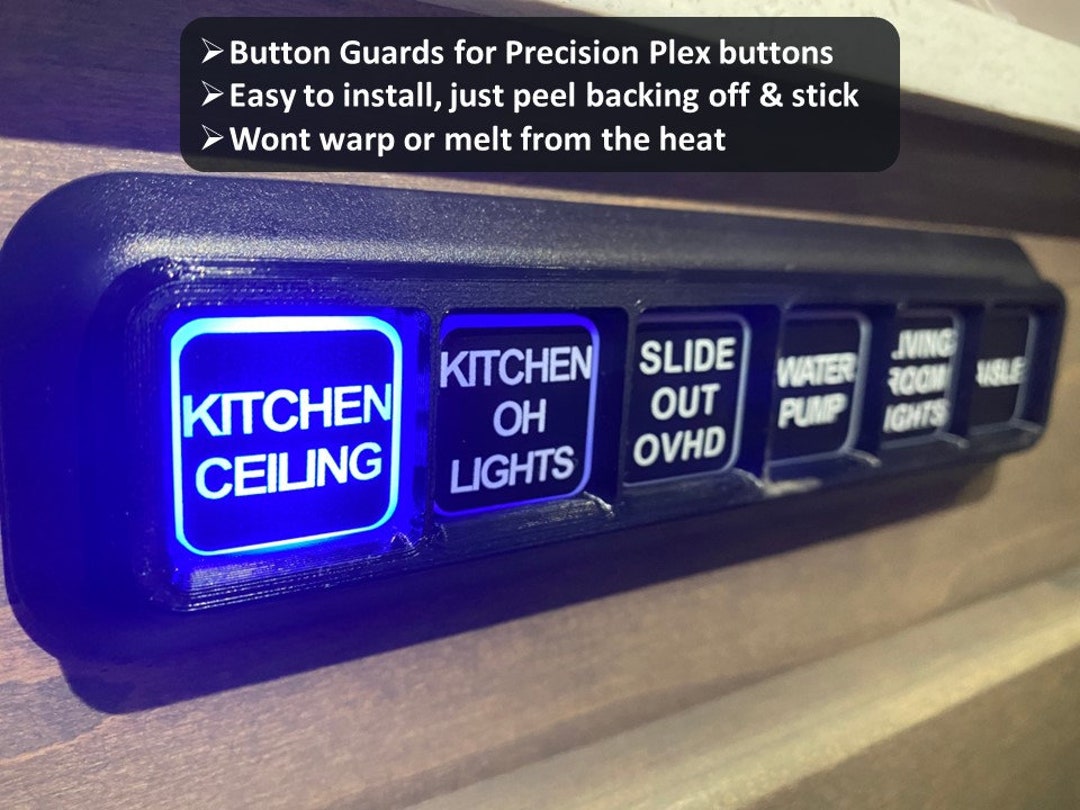 Precision-plex Switch Panel Button Guards - Etsy