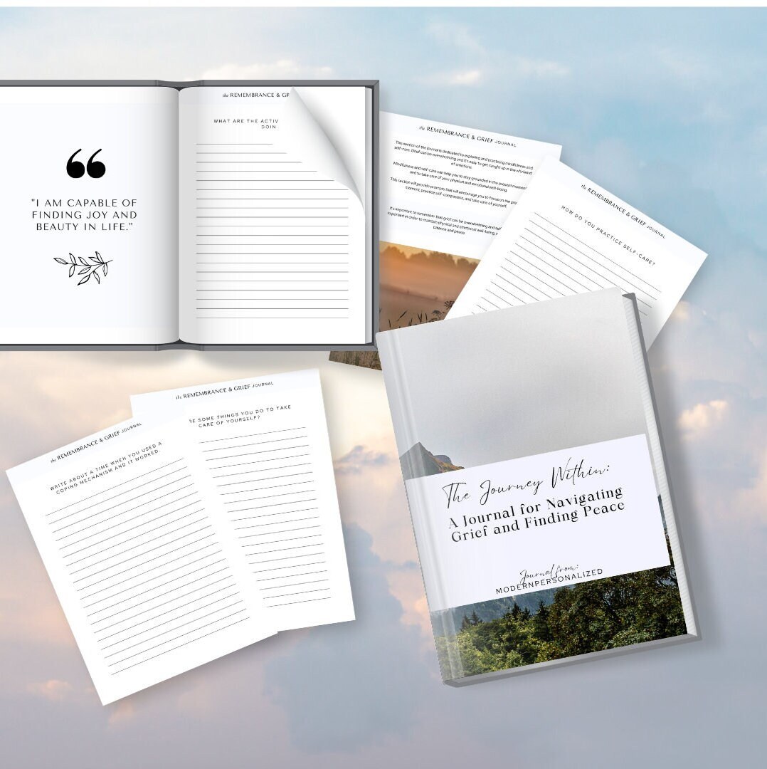 Grief Journal, Stages of Grief, Grief Journal PDF, Loss of a Child ...