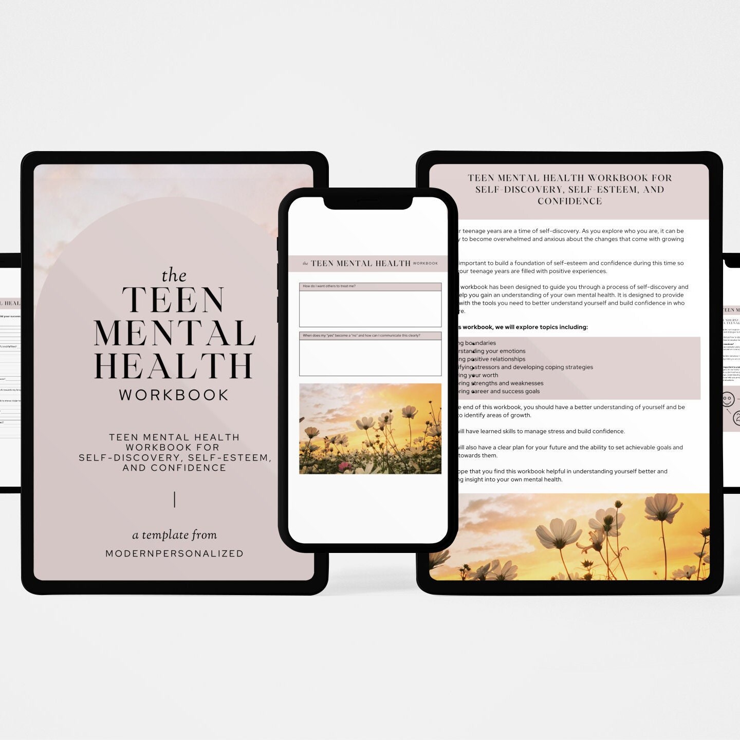 Teen Mental Health, Teen Mental Health Journal, Teen Anxiety Journal ...