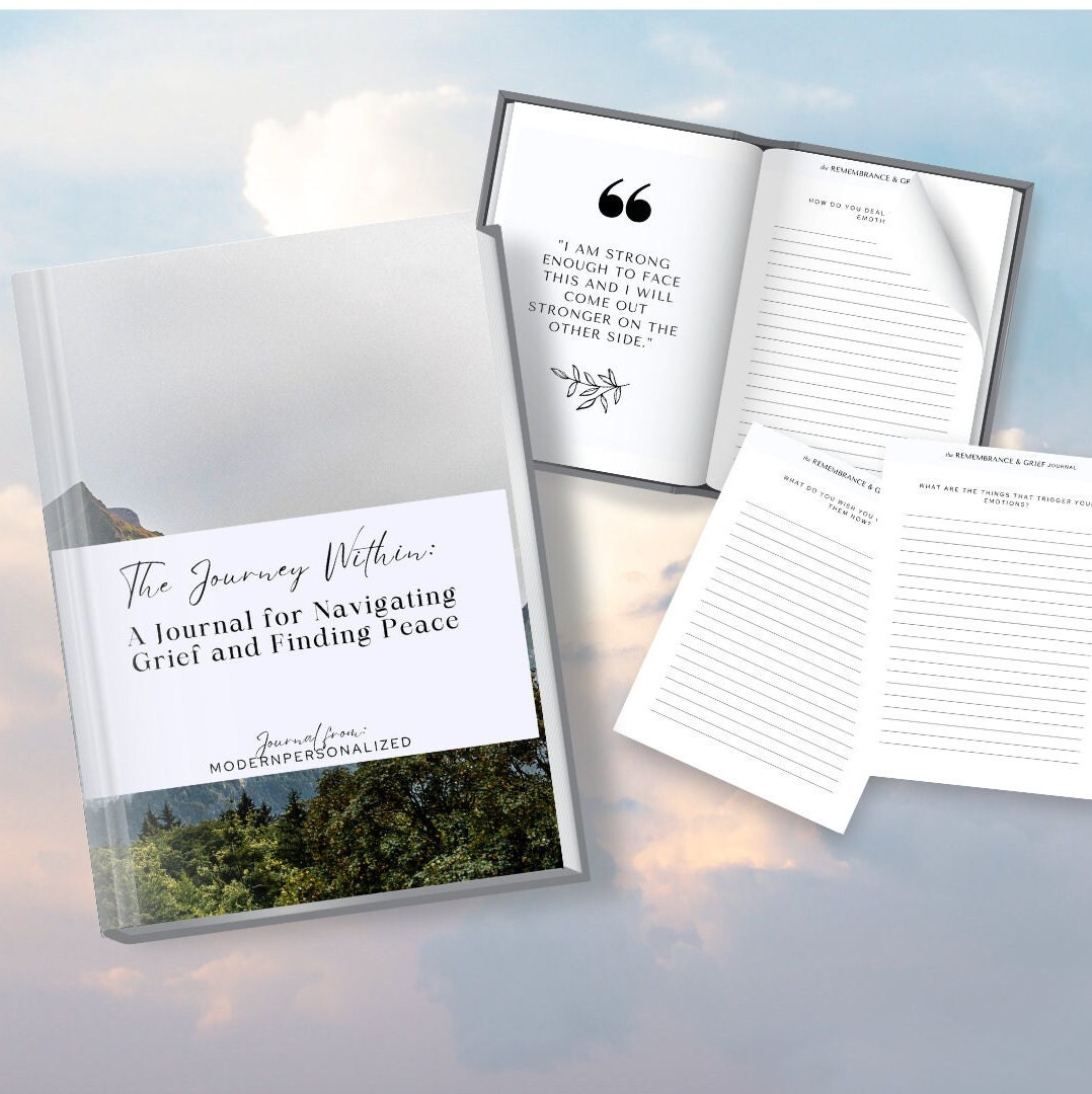 Grief Journal, Stages of Grief, Grief Journal PDF, Loss of a Child ...