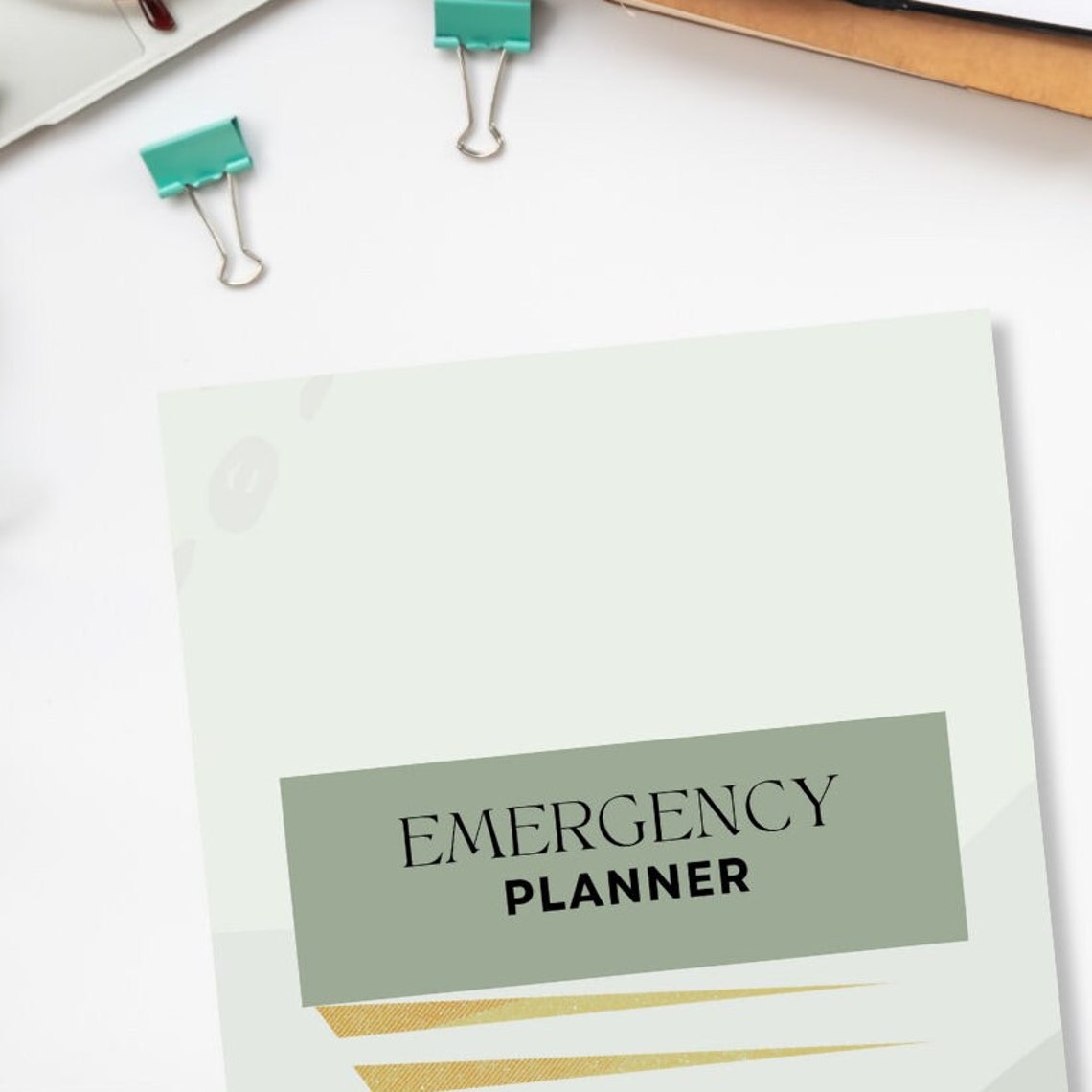 Emergency Binder Printable and Fillable, in Case of Emergency Printable Organizer, End of Life ...