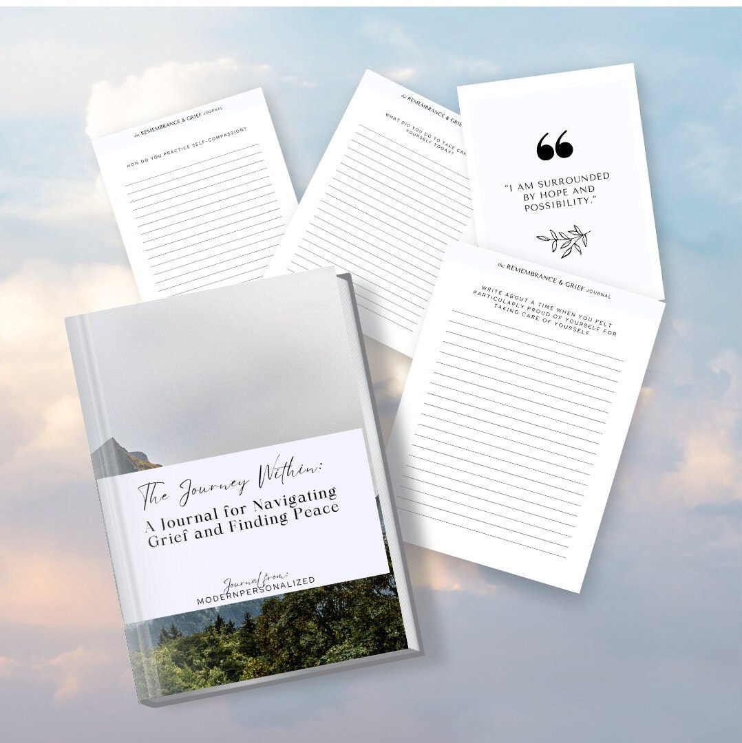 Grief Journal, Stages of Grief, Grief Journal PDF, Loss of a Child ...