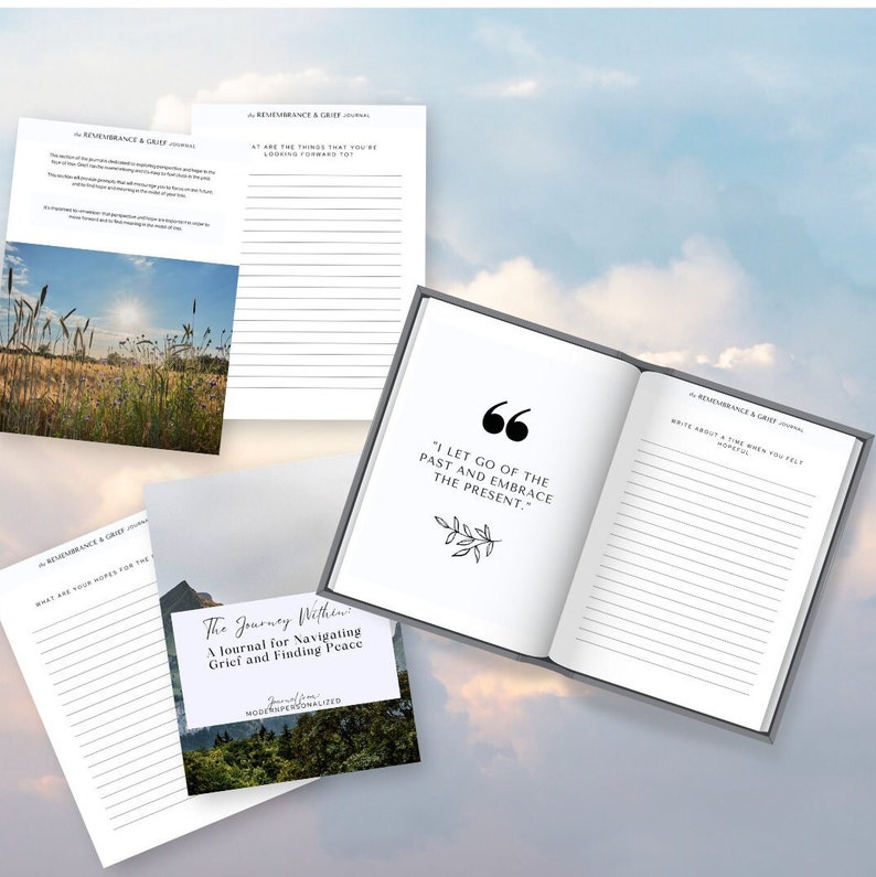 Grief Journal, Stages of Grief, Grief Journal PDF, Loss of a Child ...