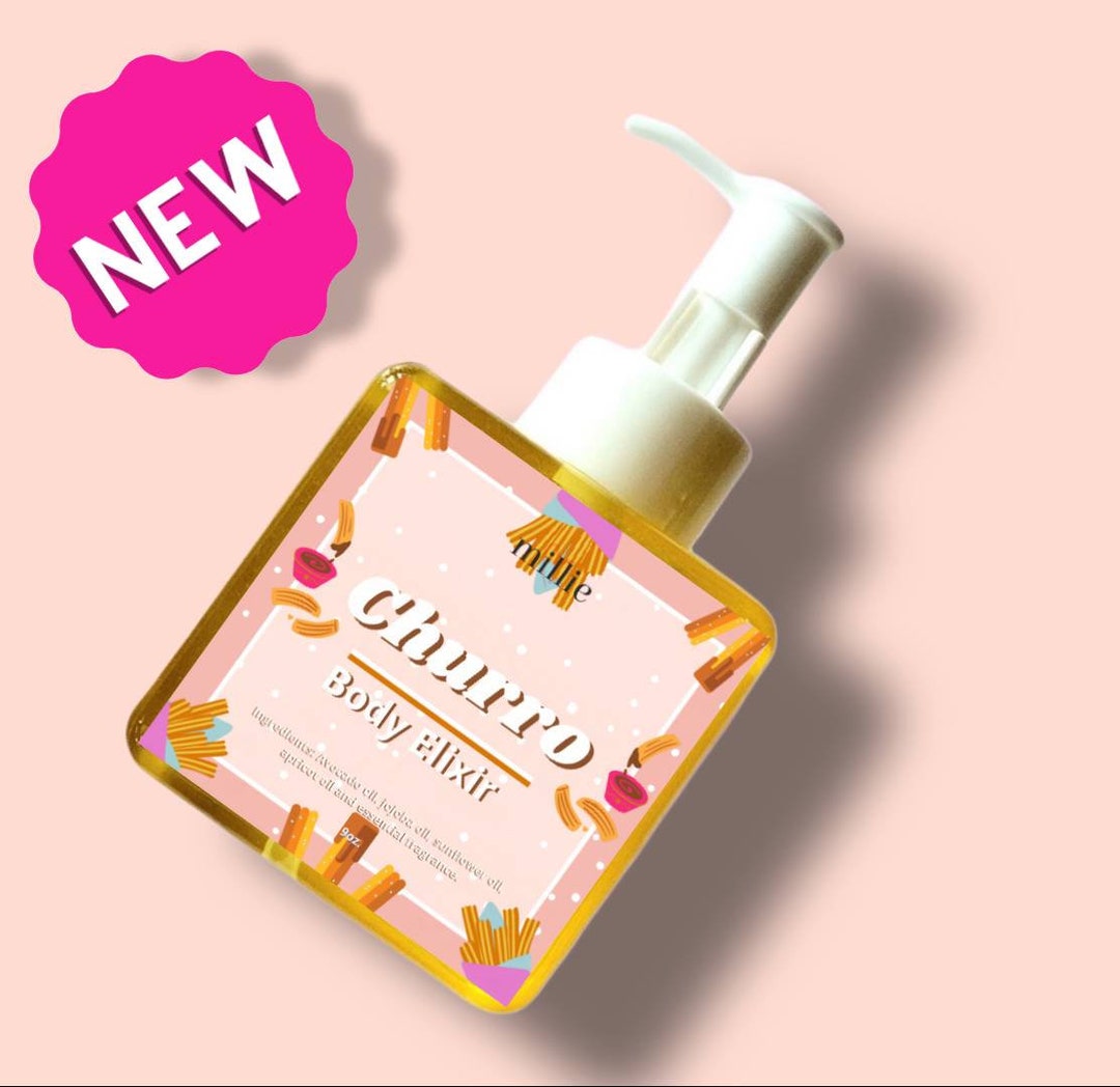 Churro | Body Glaze, Body Oil, Shaving Oil, Serum, Shower, Bath ...