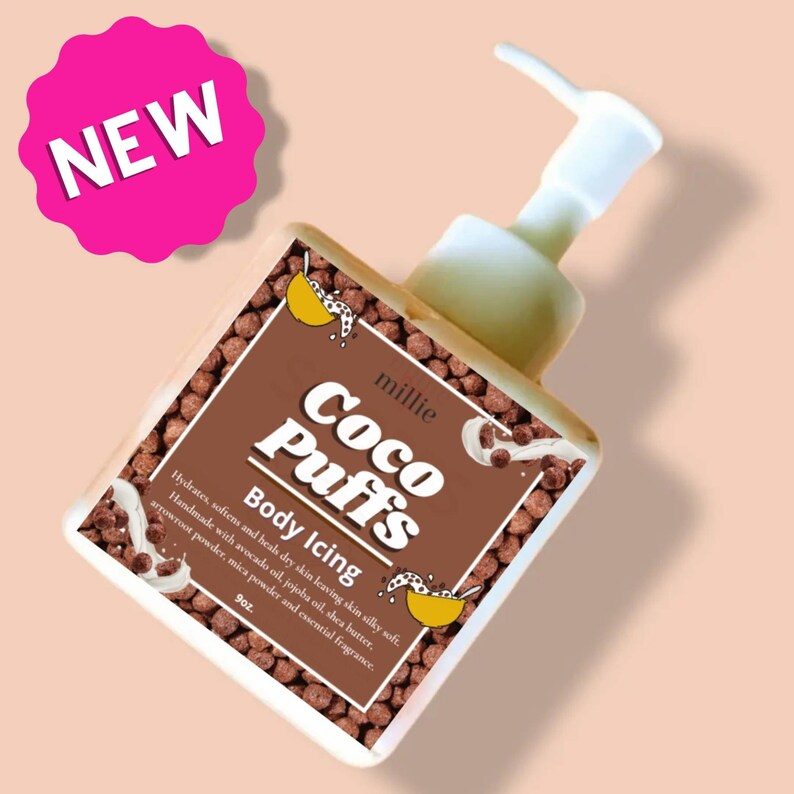 NEW Coco Puffs Body Icing Cream Body Butter Lotion - Etsy