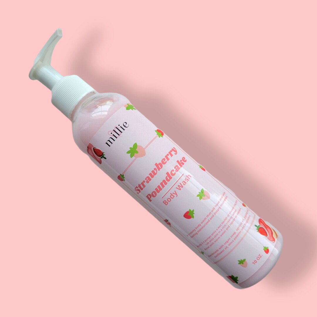 Strawberry Poundcake | Body Wash, Whipped, Creamy, Moisturizer, Bath ...