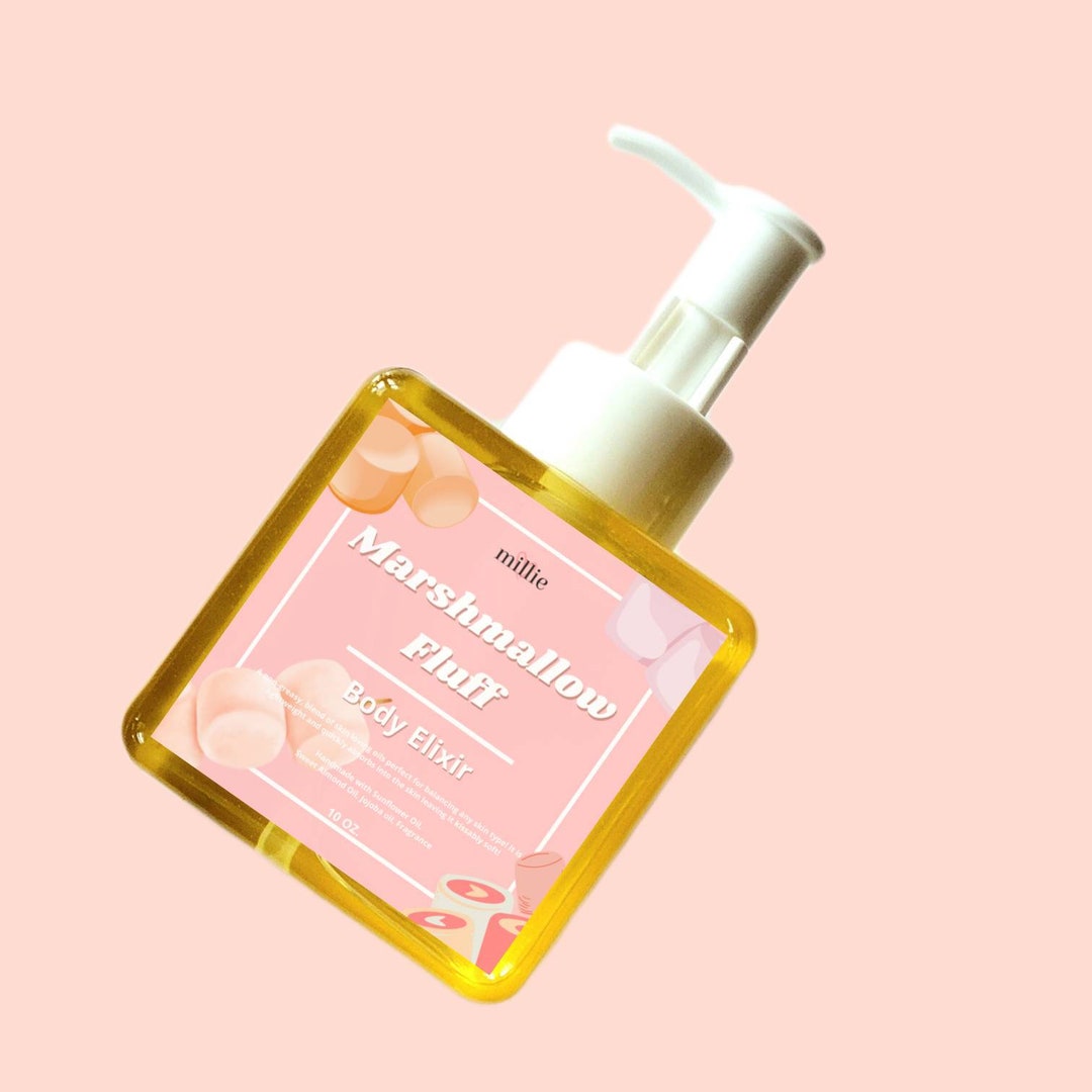 Marshmallow Fluff | Body Elixir, Body Oil, Shaving Oil, Serum, Shower ...