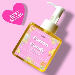 Cotton Candy Body Glaze, Body Oil, Shaving Oil, Serum, Shower, Bath ...