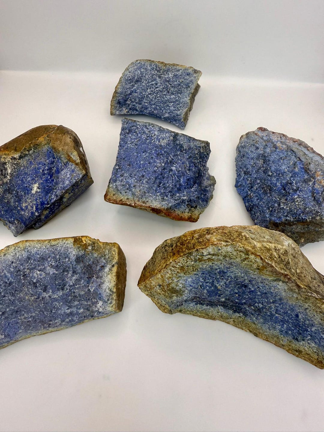 Natural Raw Dumortierite Crystal Stone – Metaphysical Gemstone - Etsy