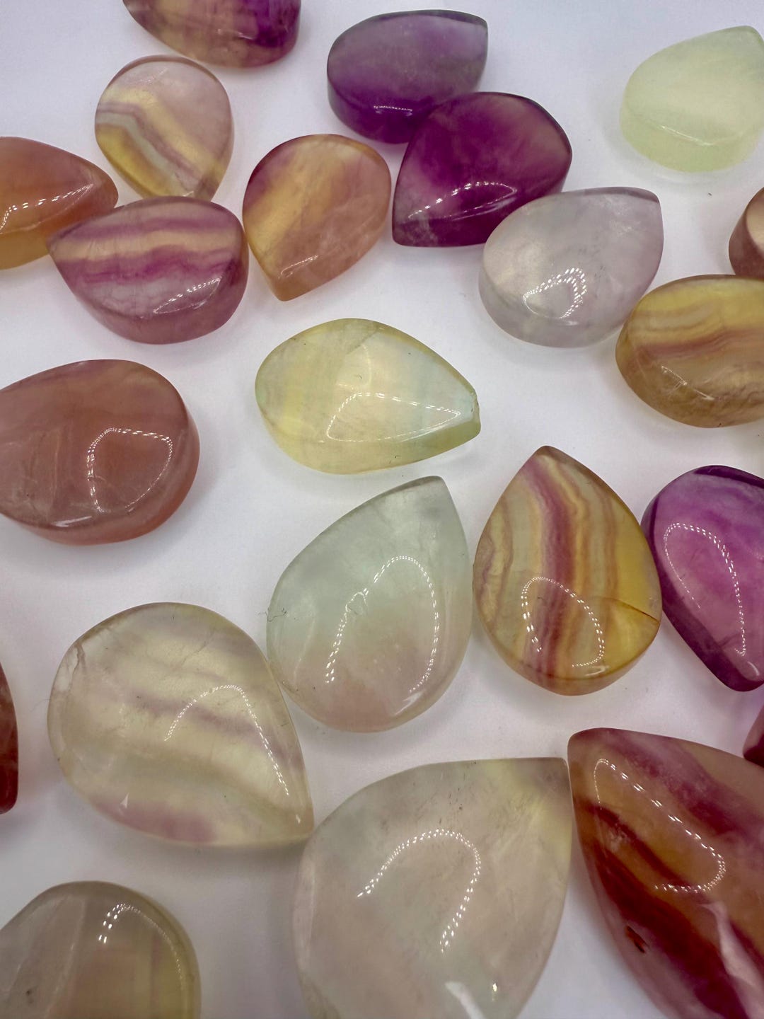Candy Fluorite Drop Carving – Rainbow Pocket Crystal - Etsy
