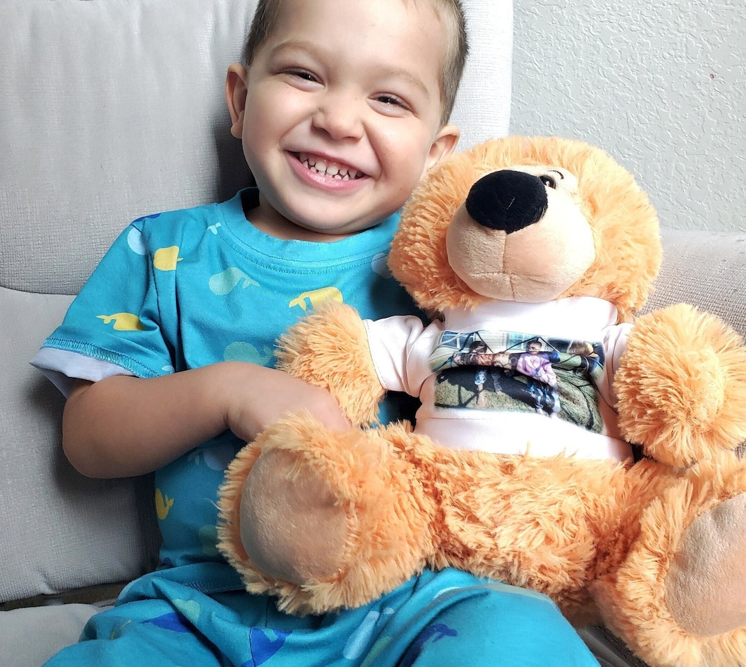 Personalized Unicorn Stuffed Animal, Custom Cute Bear, 9 Inch, Custom ...