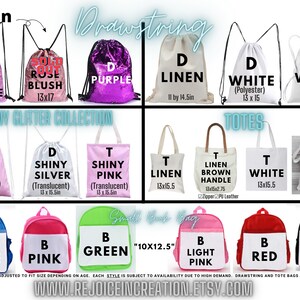 Custom Drawstring Bag in Bulk, Gift for Soccer Fan, End of Season Swag ...