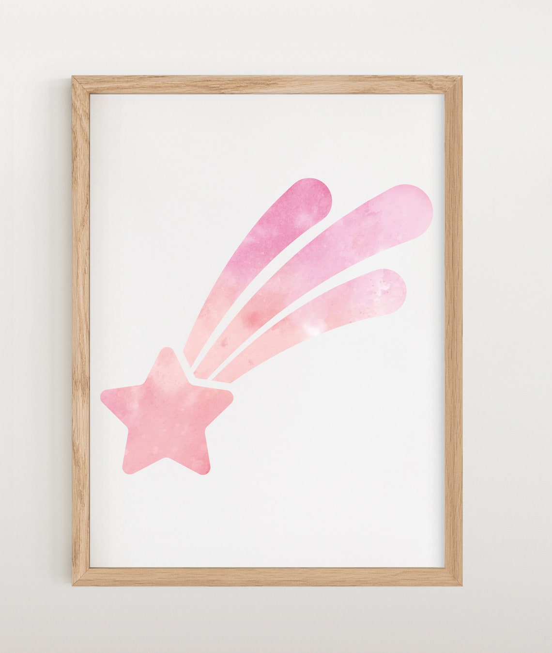 Pink Outer Space Nursery Pink Girls Room Print Outer Space | Etsy