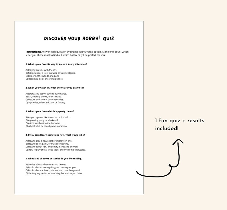 18 Activities & Hobbies Coloring Pages for Kids : Discover Your Hobby ...