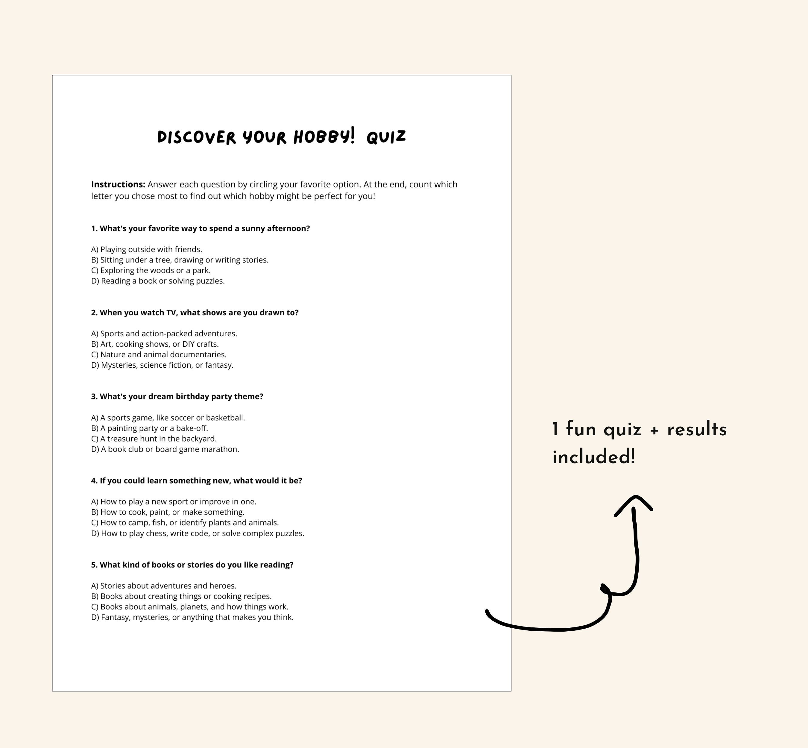 18 Activities & Hobbies Coloring Pages for Kids : Discover Your Hobby ...