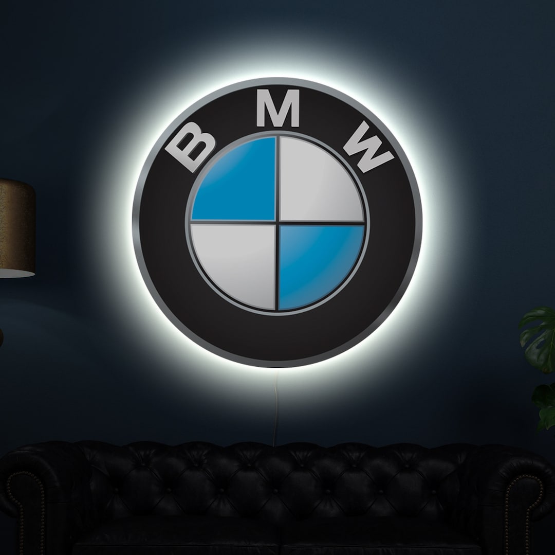 Bmw Logo Led, Bmw Neon Wall Sign, Bmw Neon Logo, Bmw Neon Light, Bmw ...
