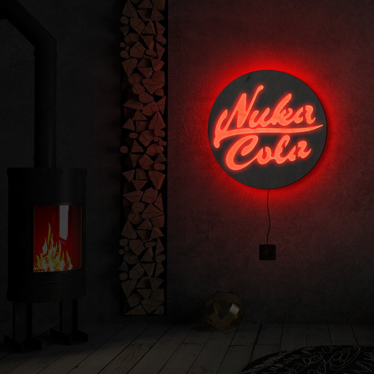 Nuka Cola Neon Sign, Nuka Cola Sign, Fallout Neon Sign, Nuka Cola Led ...