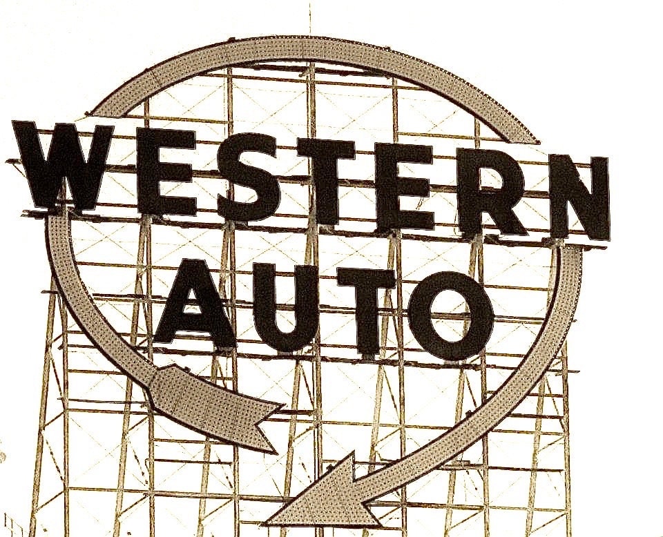 Western Auto Sign Kansas City - Etsy