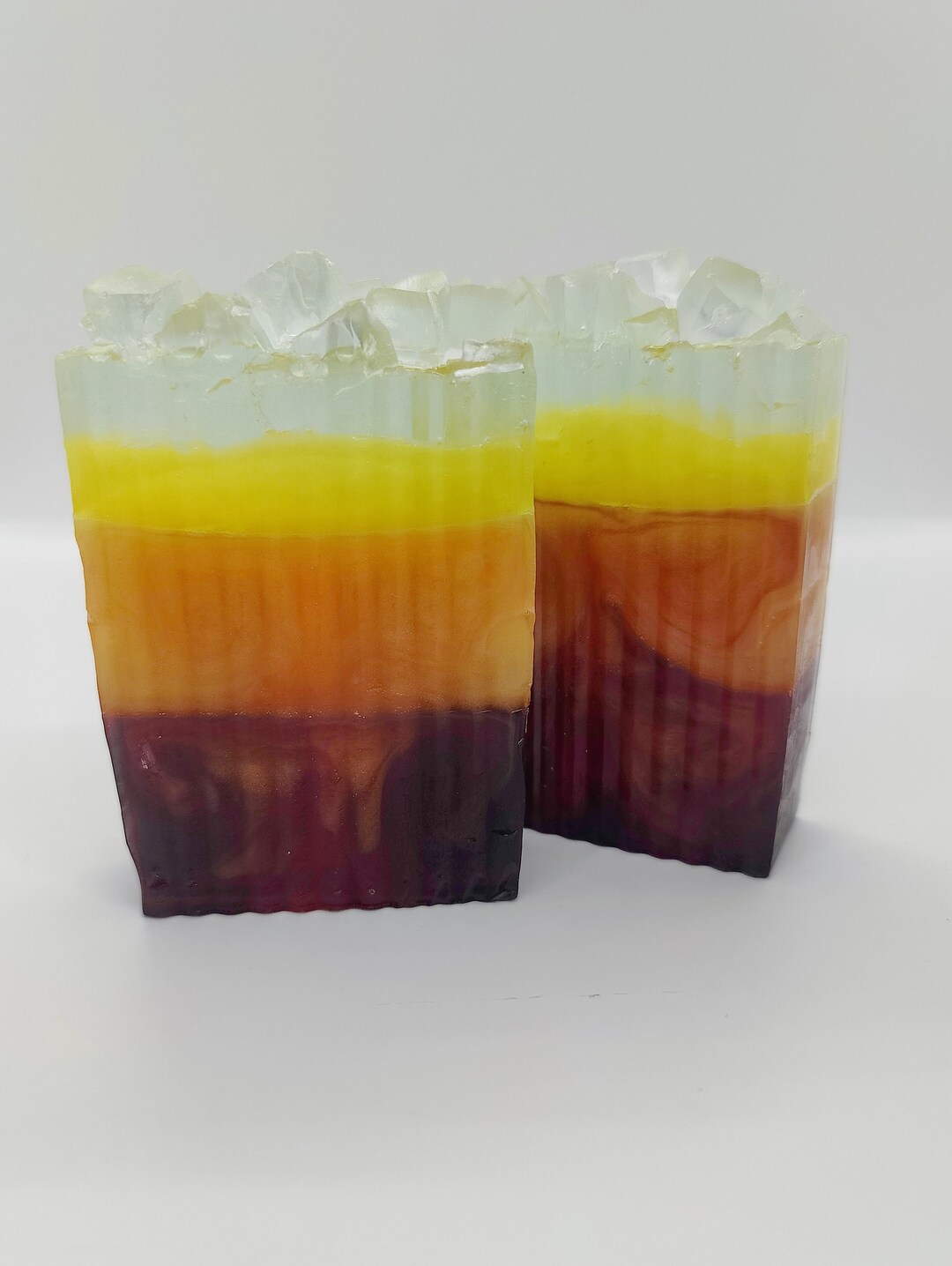 Fire & Ice Soap Handmade Soap Melt and Pour Soap Coconut Oil Safflower ...