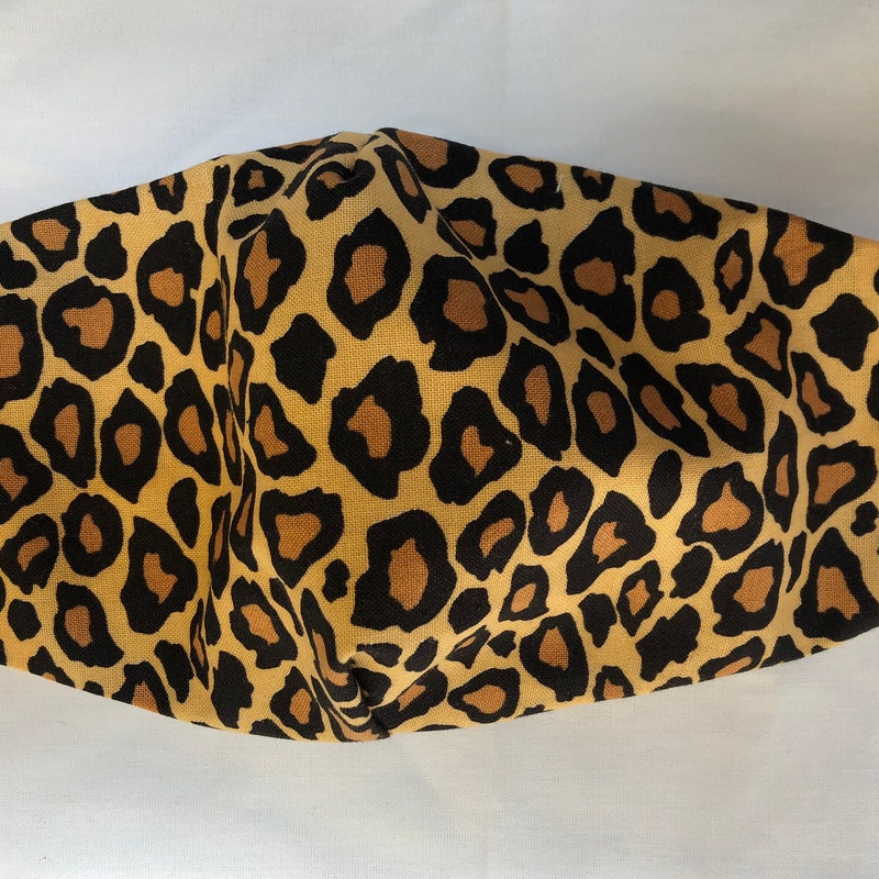 Cheetah Face Mask - Etsy